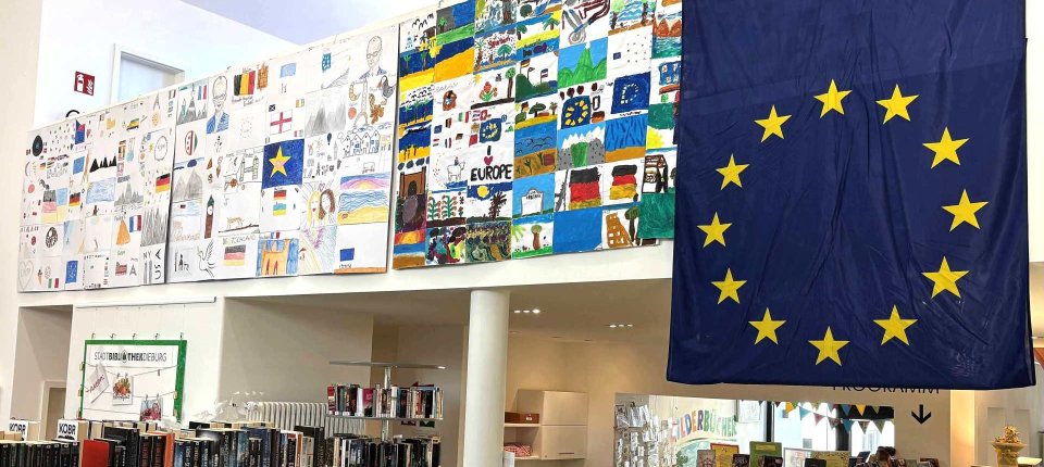 Zeich(n)en für Europa“: Beeindruckende Ausstellung in Dieburg | Stadt ...